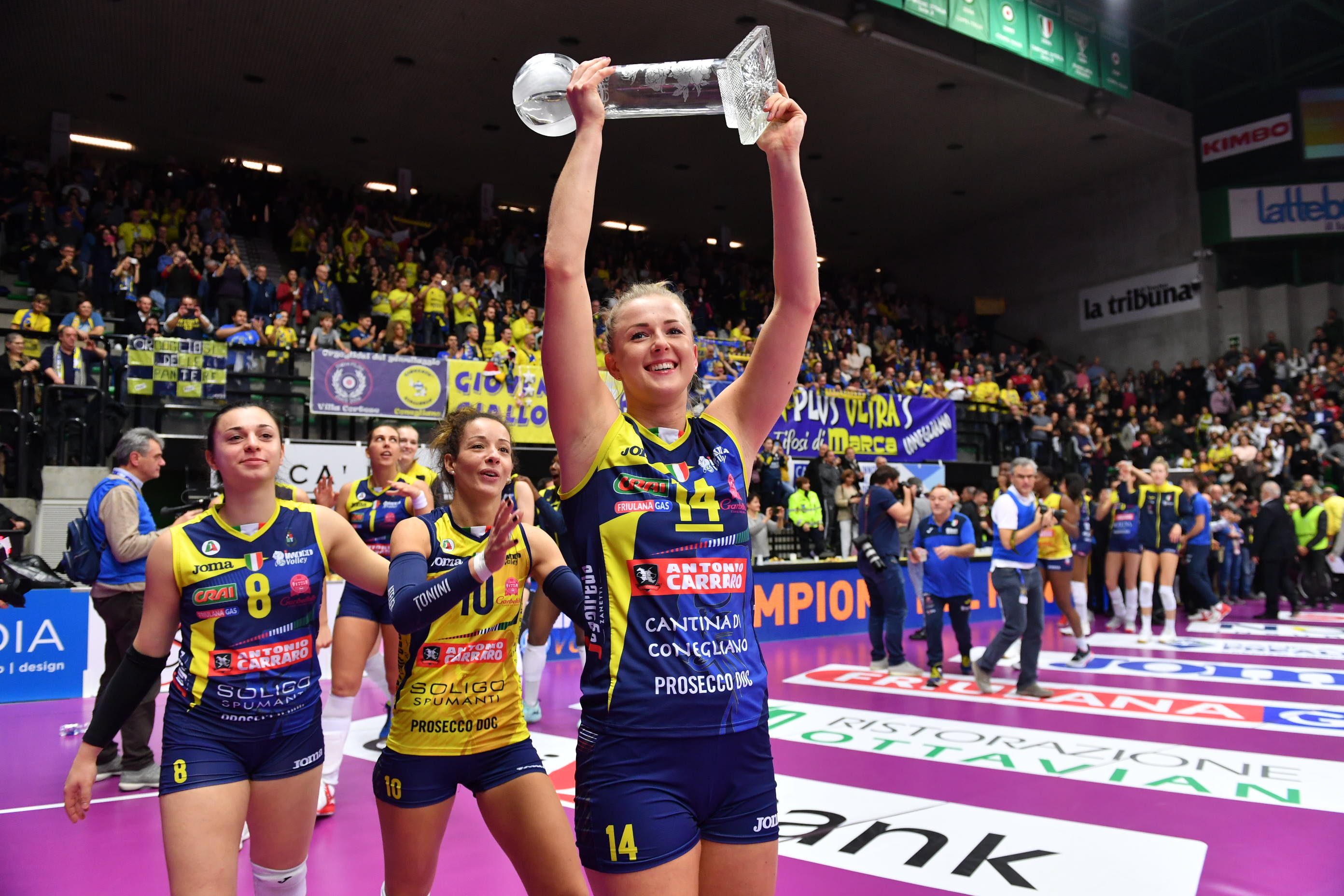 LA FESTA MONDIALE AL PALAVERDE! – Imoco Volley Conegliano
