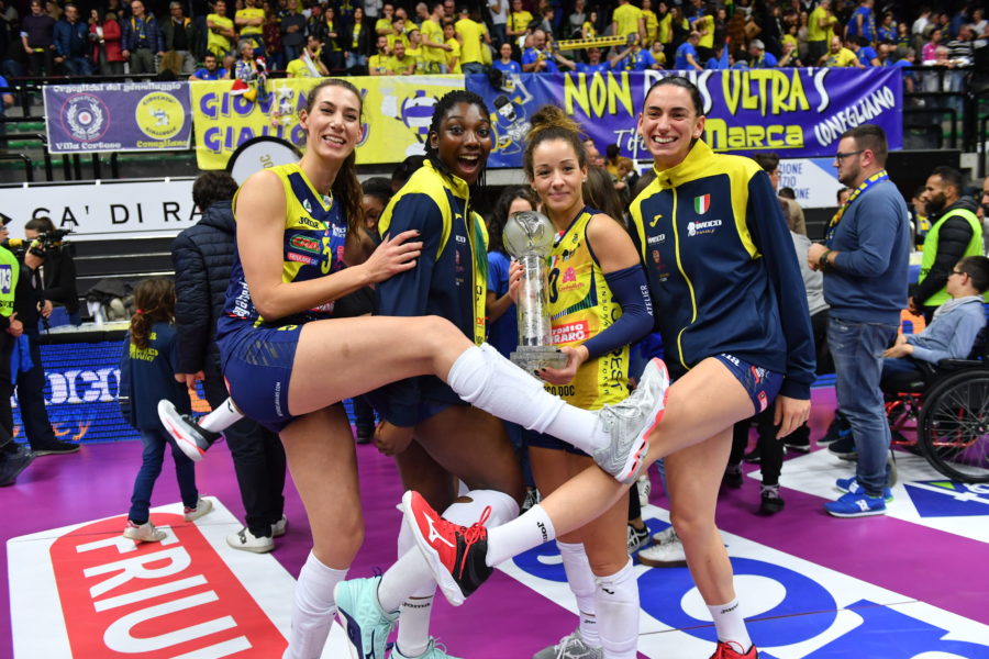 LA FESTA MONDIALE AL PALAVERDE! – Imoco Volley Conegliano