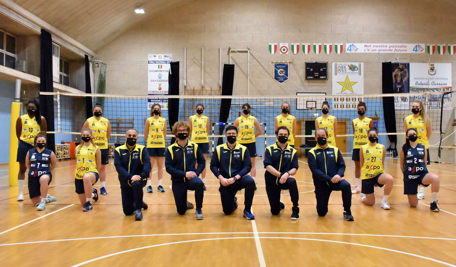 FINALMENTE AL VIA ANCHE LA B1! Il “ Nuovo Inizio” dell’IMOCO Volley San ...