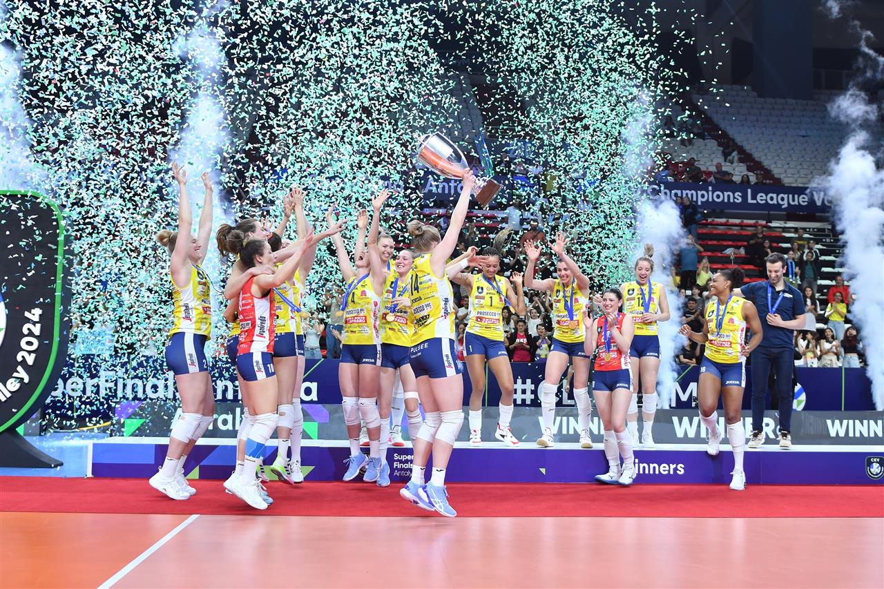 CHAMPIONS LEAGUE RETURNS, TOMORROW A.CARRARO IMOCO AT THE PALAVERDE ...